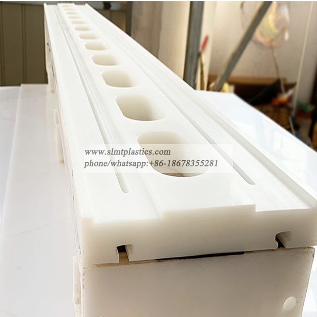 Sliding Plastic Polyethylene Strip Uhmw Chain Wear Strips Linear Chain Guide Rail - Buy HMWPE ...