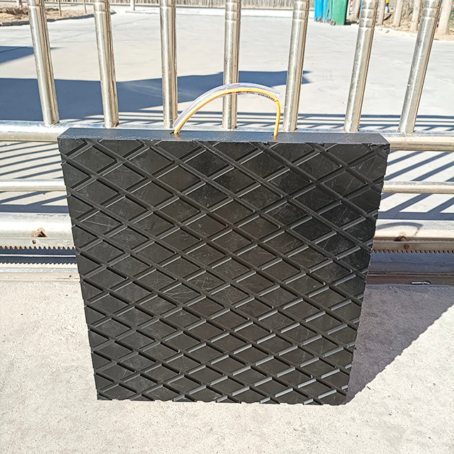 Ground Bearing Stabilizer Leg Pads for Heavy Equipment Crane - Buy UHMW Pe Outrigger Pads With ...