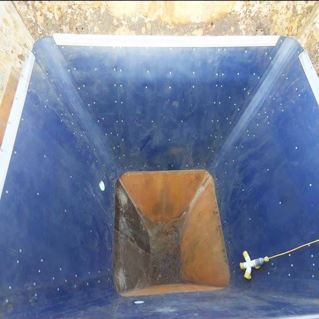 Self-lubricating Plastic Hopper Liner Super-slide Plastic Dump Truck ...